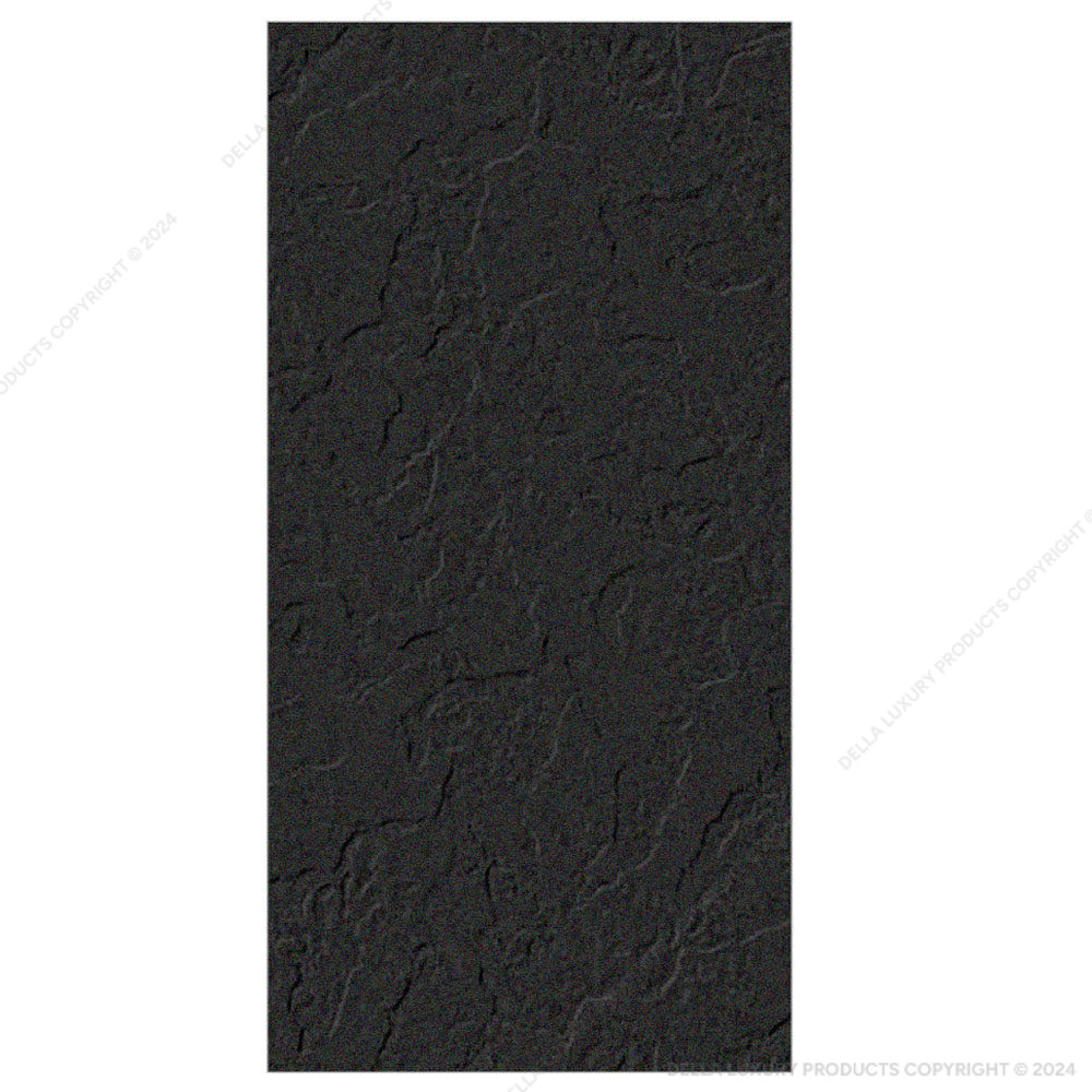 Jet Black Rock Tile for | | Della