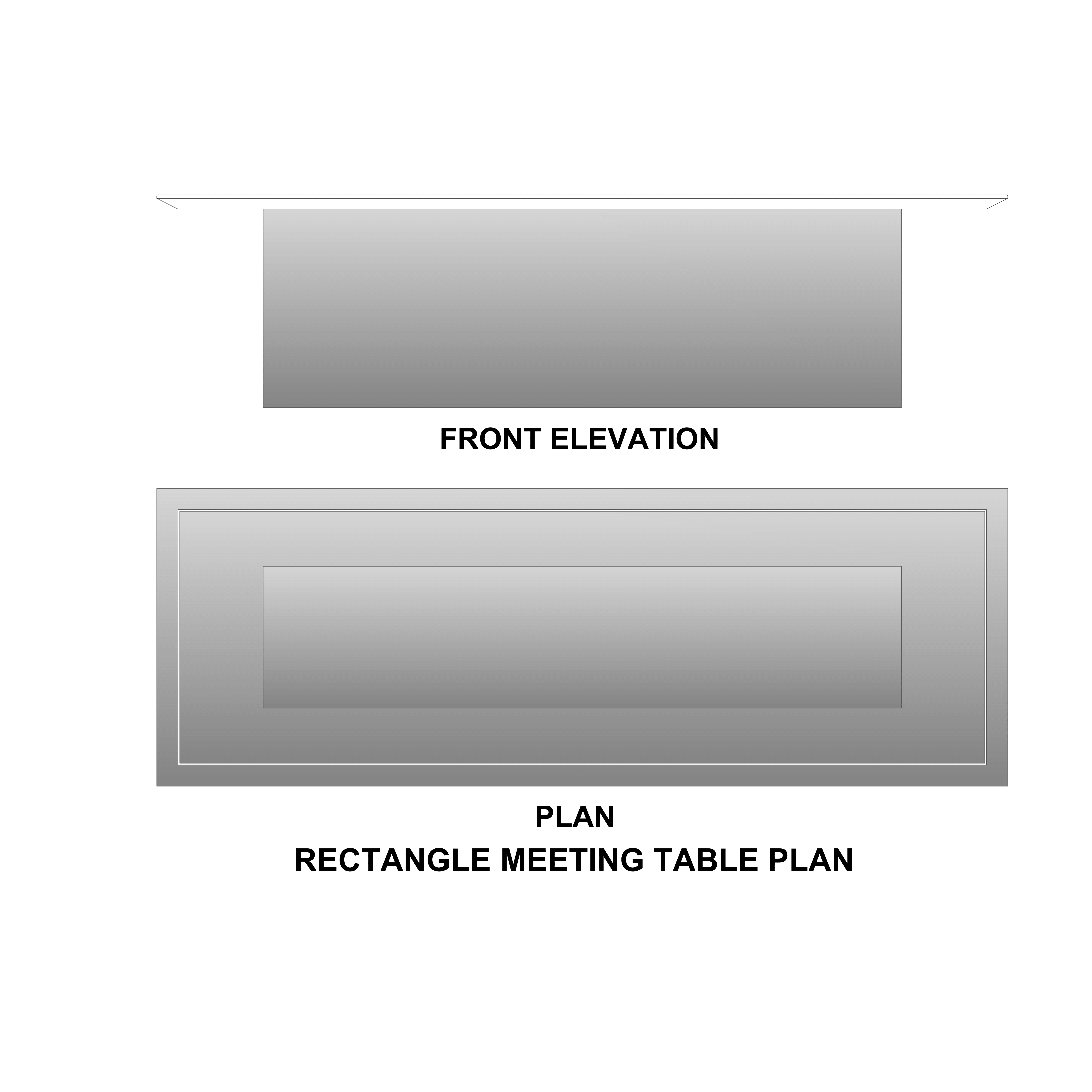 Constance Rectangle Conference table | Office Furniture