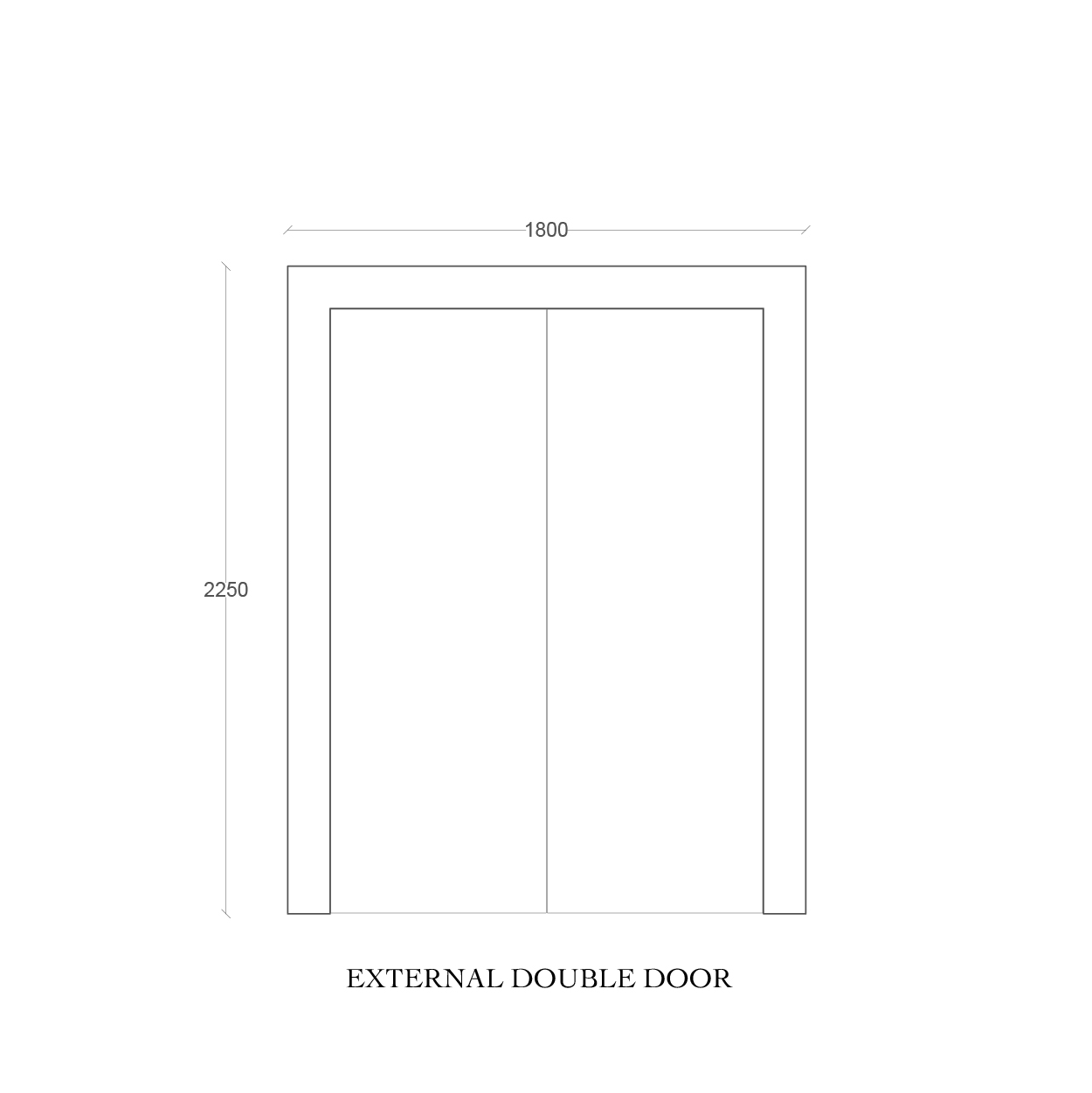 External Double Door | External Double Doors | Vortex Collection ...