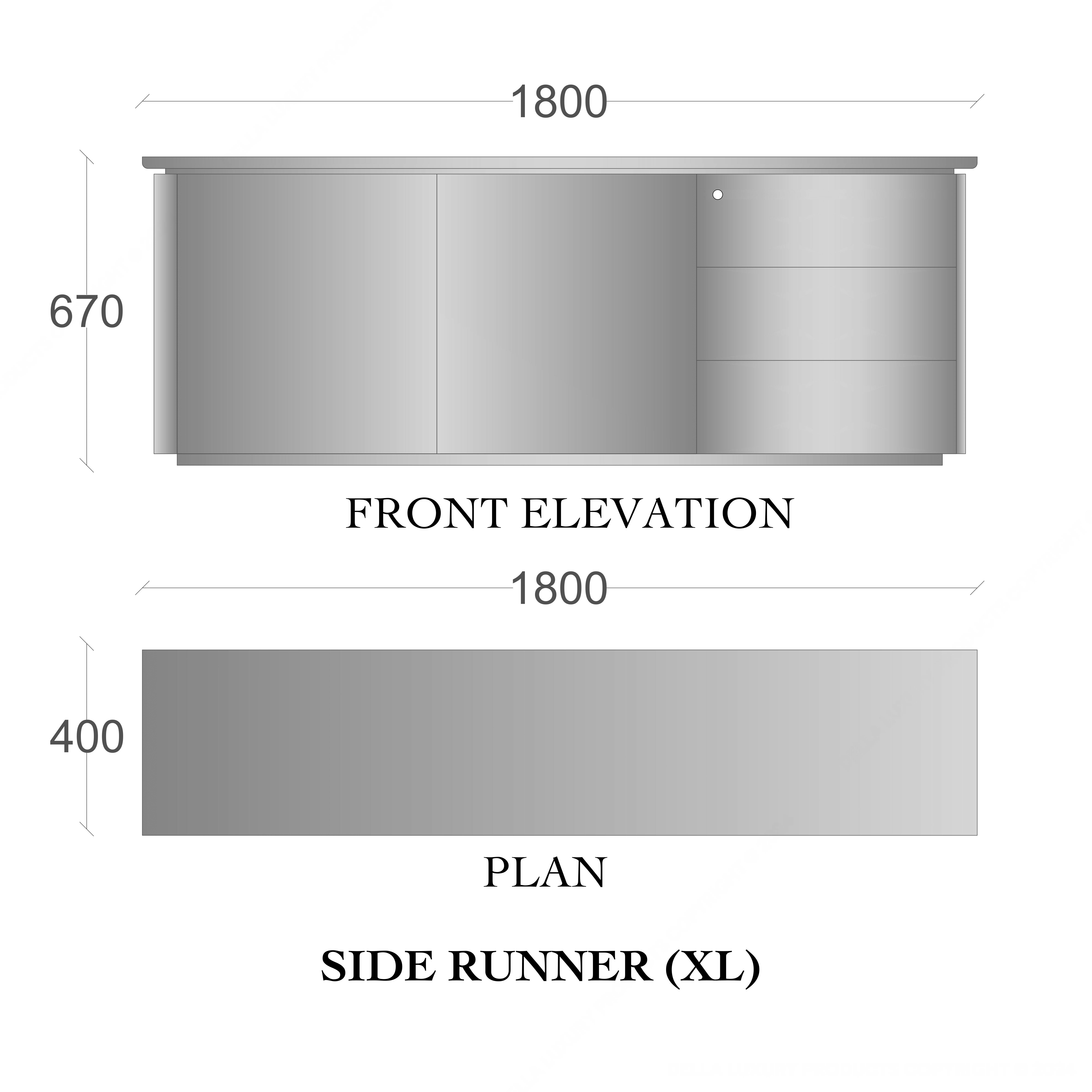 Maria Side Runner | Side Runner | Maria Collection | Management Cabins ...